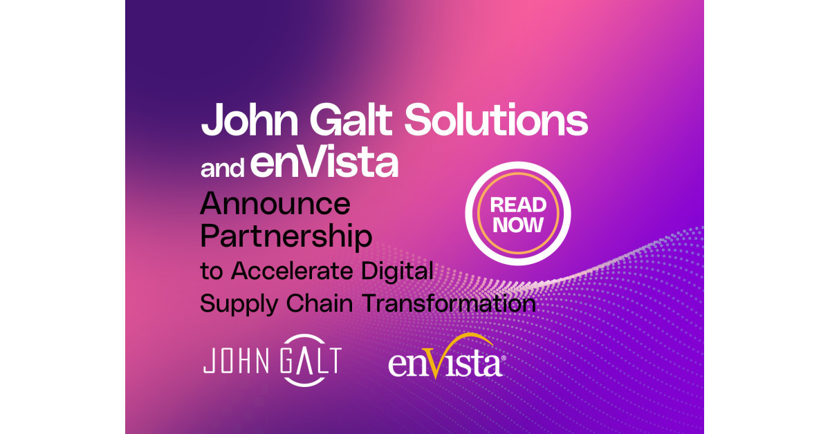 John Galt Solutions and enVista Announce Partnership to Accelerate ... John Galt Solutions and enVista Announce Partnership to Accelerate ...
