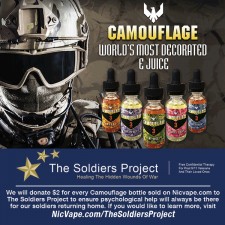 NicVape Launches New E-Liquid Brand in Support of the Soldiers Project ...
