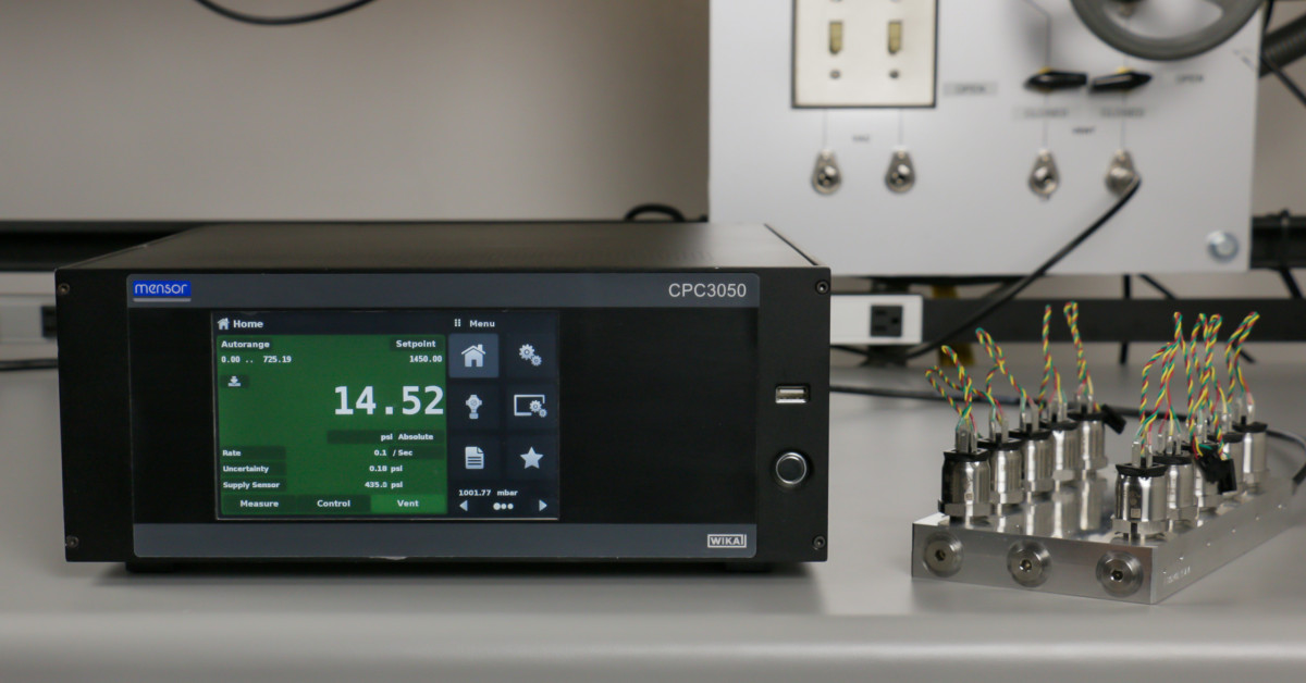 Mensor Releases New Industrial High-Speed Pressure Controller, CPC3050 ...