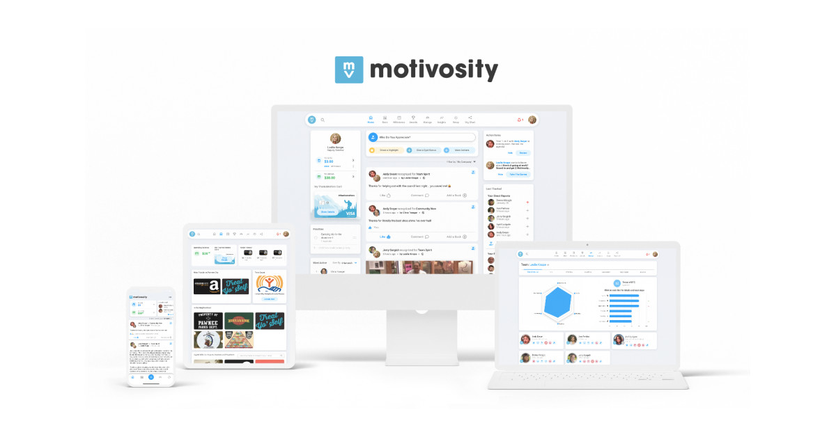 Motivosity Makes Showing Gratitude Even Easier with Release of New UI ...