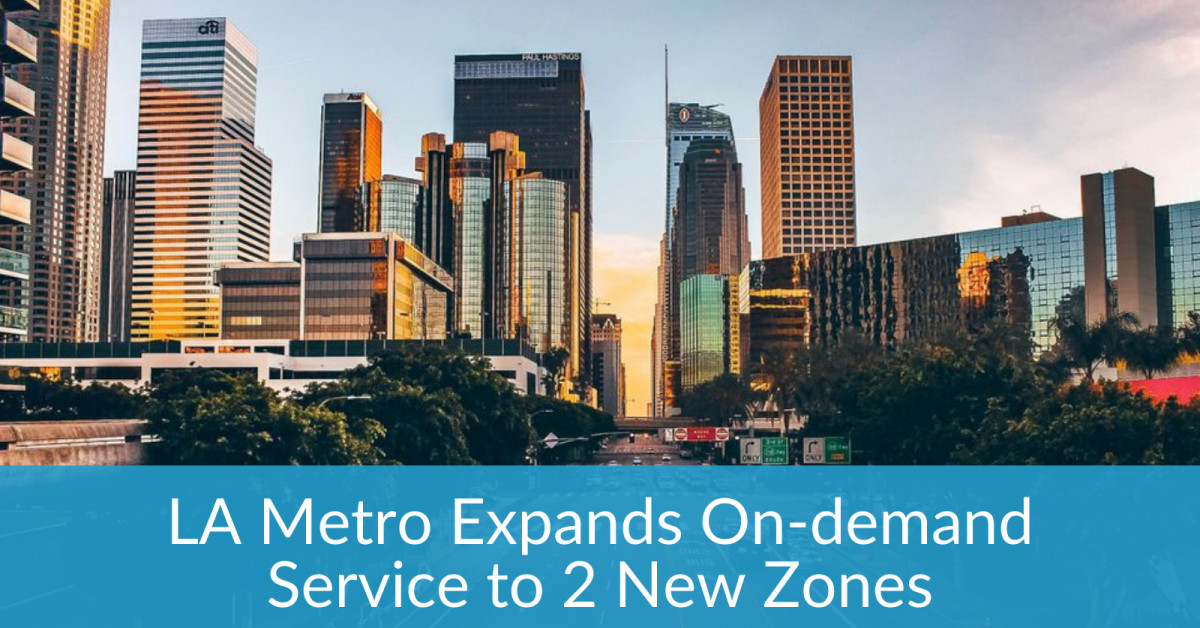 LA Metro Expands On-Demand Service to 2 New Zones | Newswire