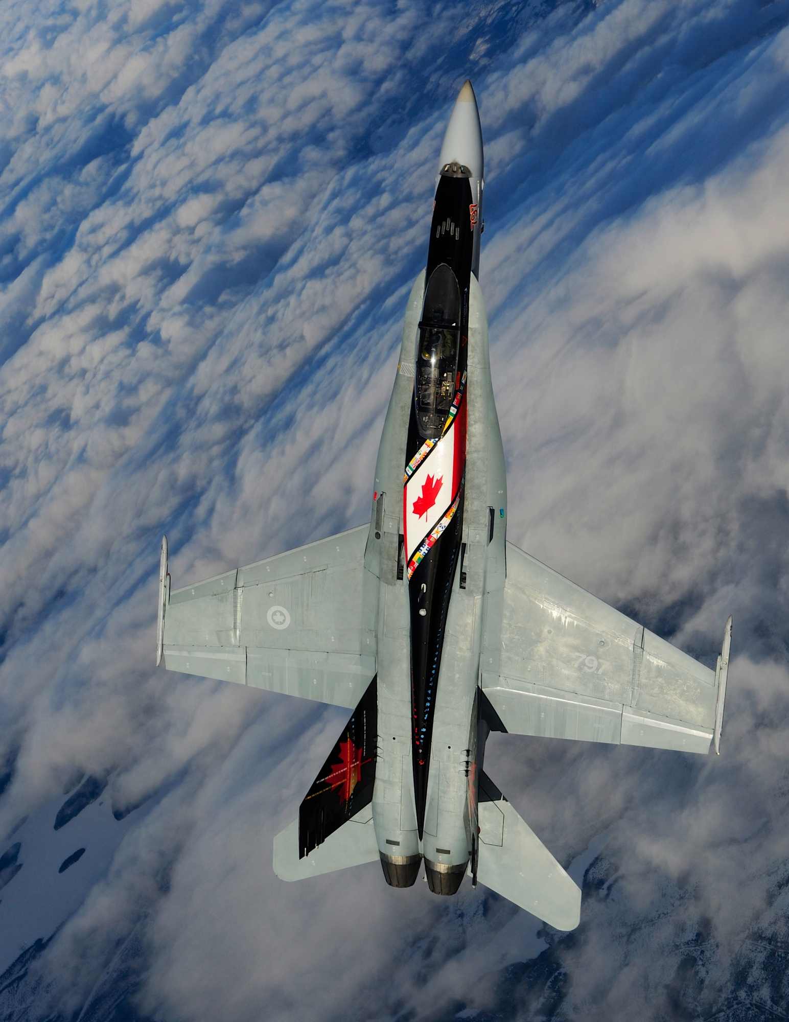 Canadian Forces CF-18 Hornet Demonstration Team To Perform At Rome's ...